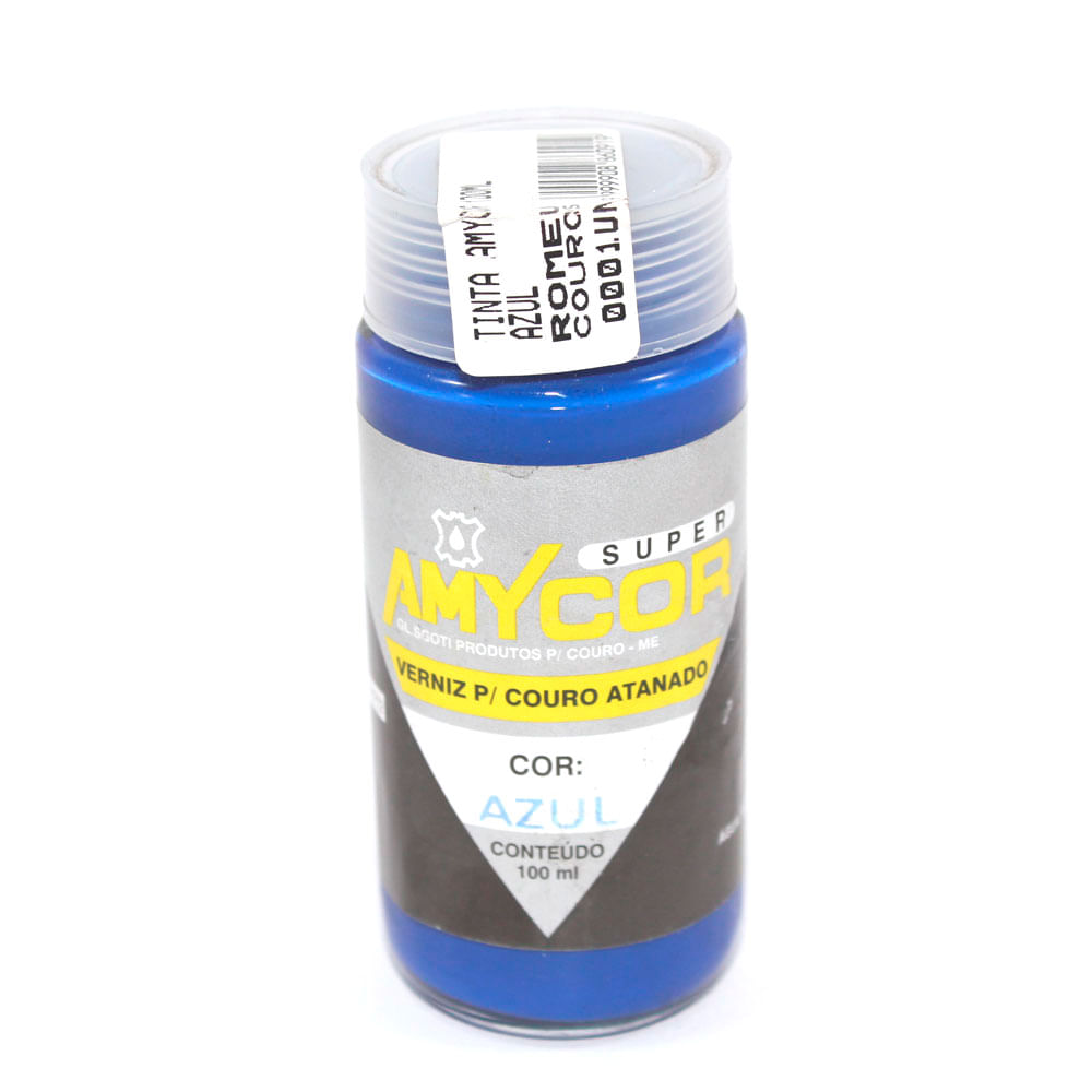 Tinta atanado Amycor 100ml - Azul - Leather Labs