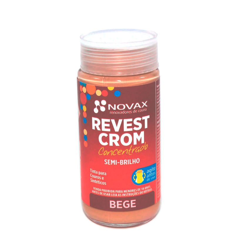 Tinta forte Revestcrom Novax 90ml - Bege 10 - Leather Labs