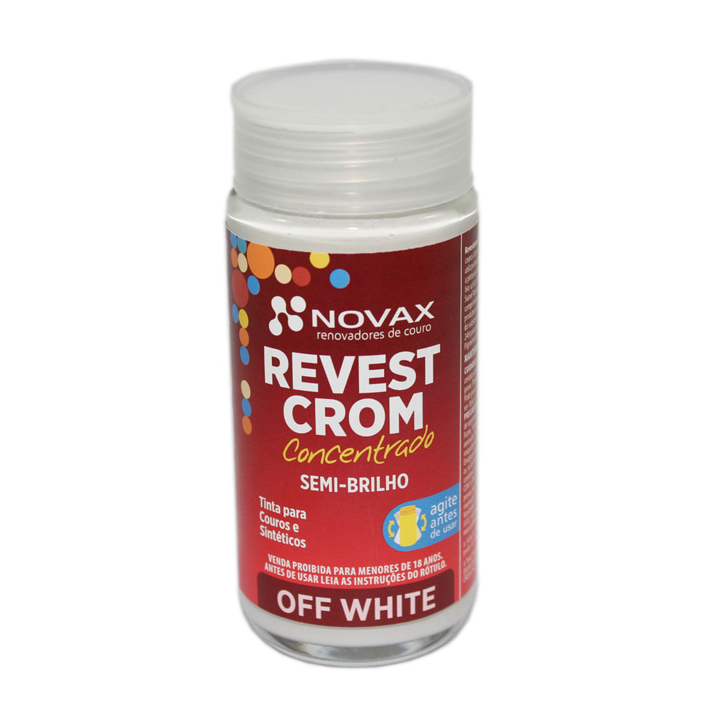 Tinta forte Revestcrom Novax 90ml - Off White - Leather Labs